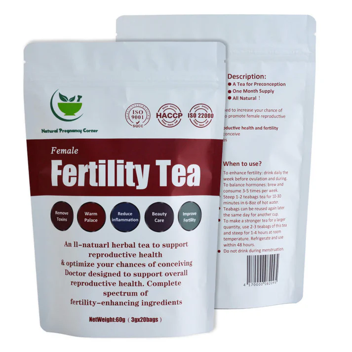 Female Fertility Tea, Ovulation Booster, Strong Egg, Hormonal Balance ...